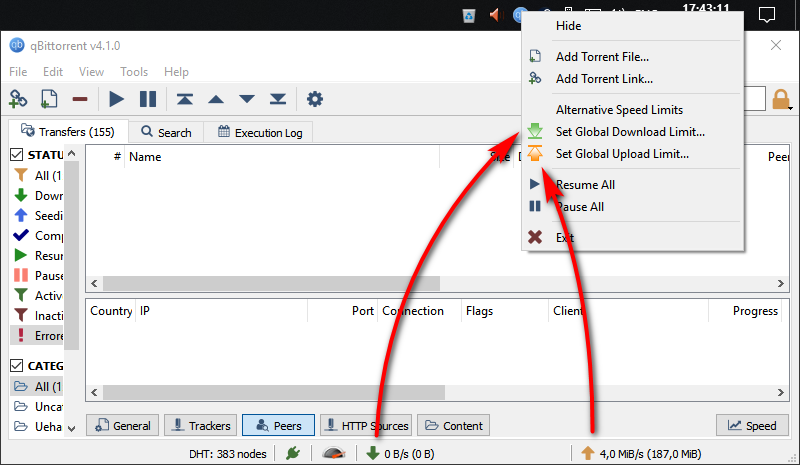 Speed limits entries in the tray menu still use old icons · Issue #8920 · qbittorrent ...