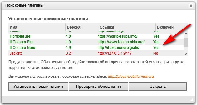 [WebUI] Missing translations for Yes/No of Search plugins window · Issue #11551 · qbittorrent ...