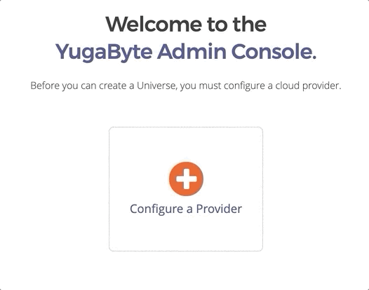 Fix new provider button animation · Issue #2191 · yugabyte/yugabyte-db · GitHub