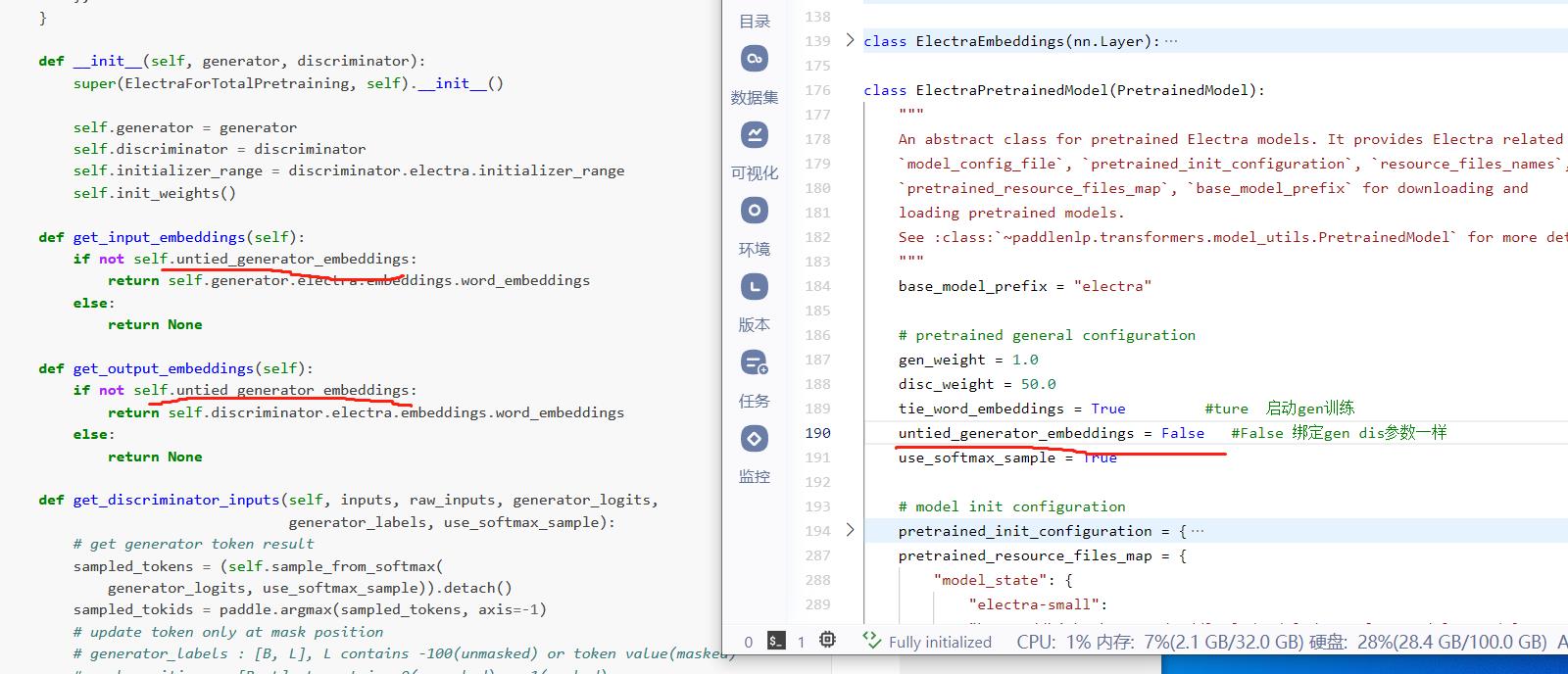 Electra代码问题疑惑 · Issue #3374 · PaddlePaddle/PaddleNLP · GitHub