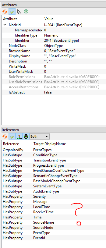 Broken Server Namespace 0 (at least for BaseEventType) · Issue #3917 · open62541/open62541 · GitHub