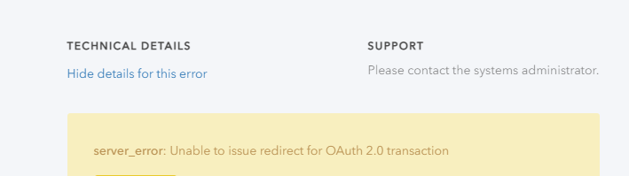 Authentication Dialog Throwing 500 Error In Console · Issue 480 · Auth0 Auth0 React · Github