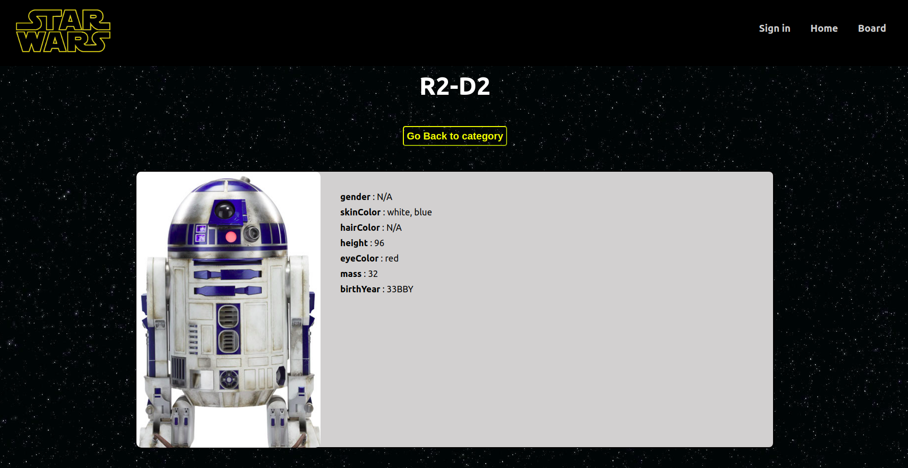 GitHub - heizence/Star-Wars-Website-client