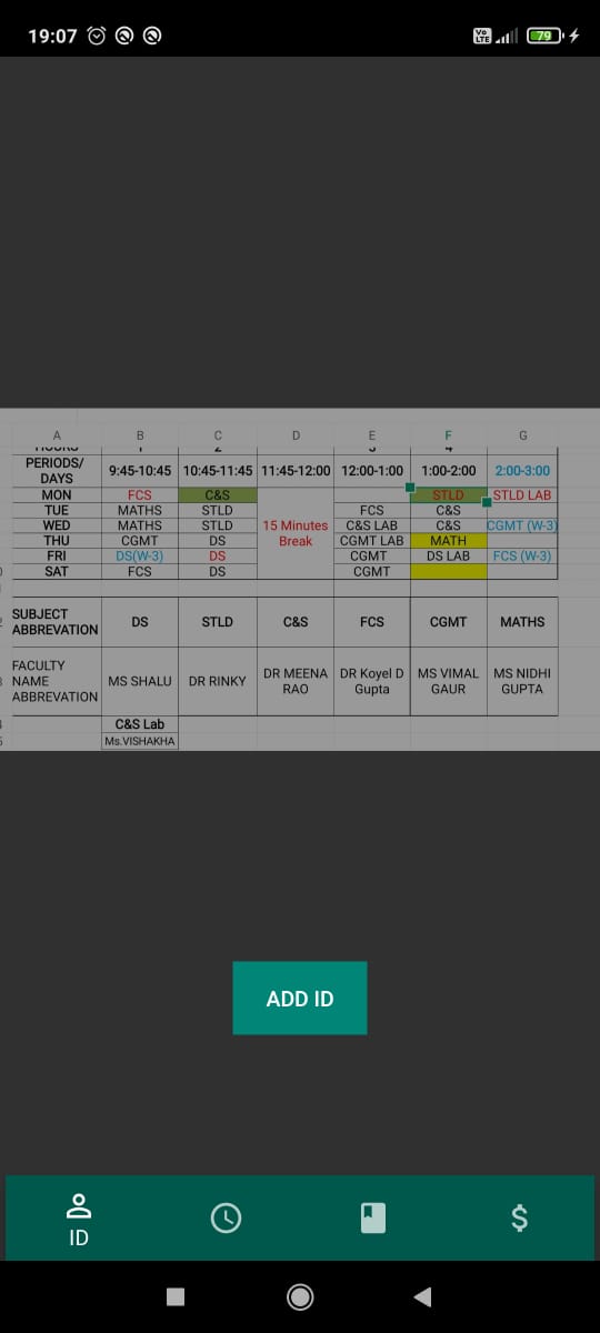 GitHub - namanrana16/IDcard-TimeTable-App: An app to display your ID card and zoomable timetable