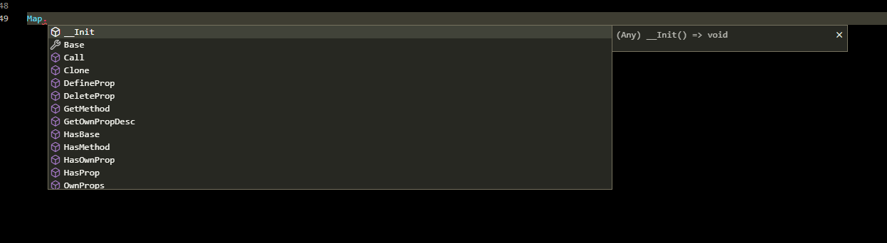 [BUG:]错误的自动补全 · Issue #267 · thqby/vscode-autohotkey2-lsp · GitHub