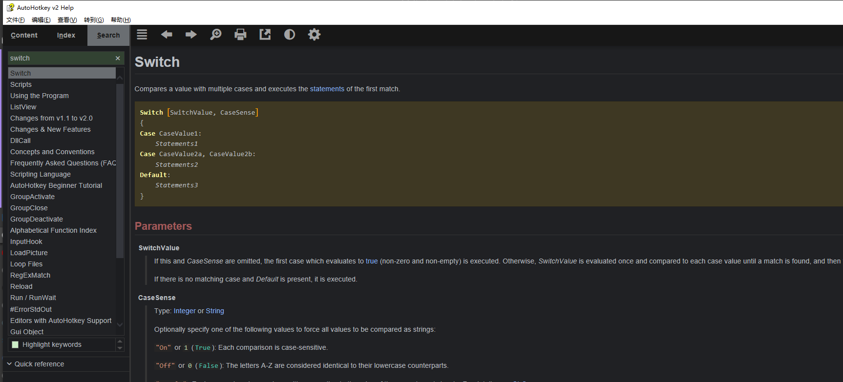 Case应该和Switch对齐 · Issue #393 · thqby/vscode-autohotkey2-lsp · GitHub