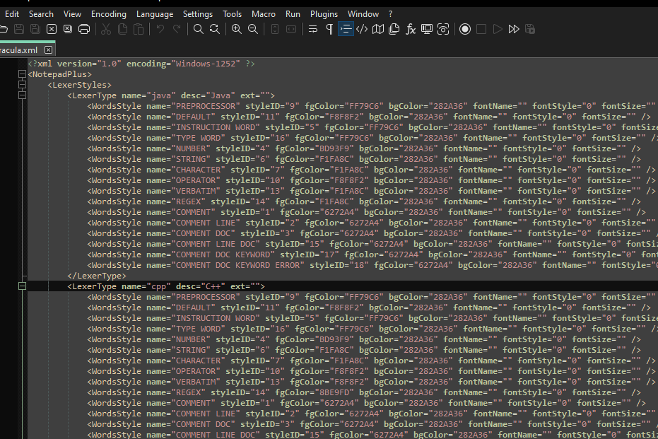 Theme and dark mode · Issue #48 · dracula/notepad-plus-plus · GitHub