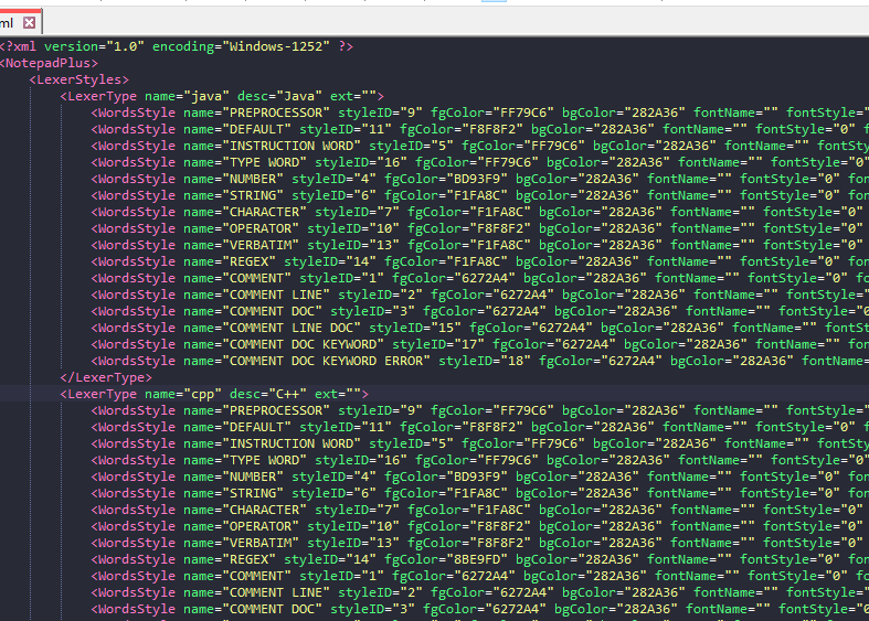 Theme and dark mode · Issue #48 · dracula/notepad-plus-plus · GitHub