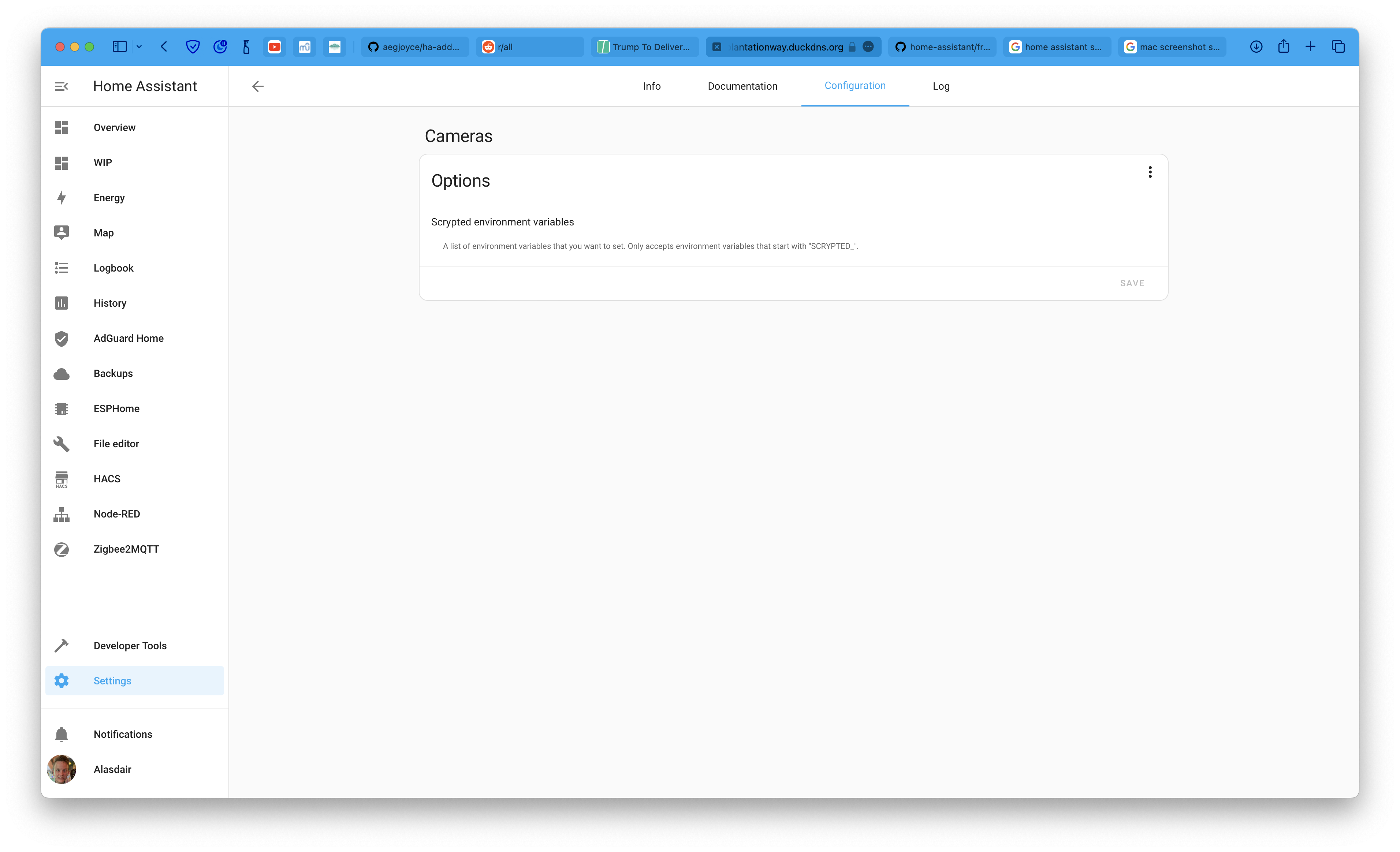 Addon configuration option/array seems to be broken · Issue #14972 · home-assistant/frontend ...