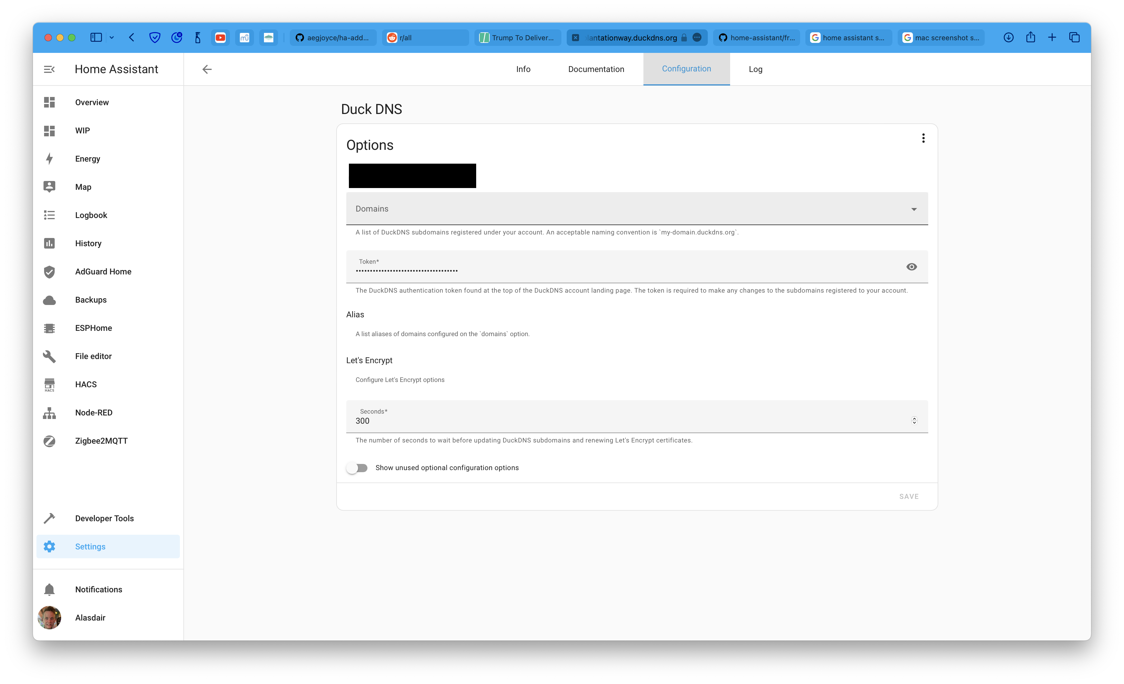 Addon configuration option/array seems to be broken · Issue #14972 · home-assistant/frontend ...