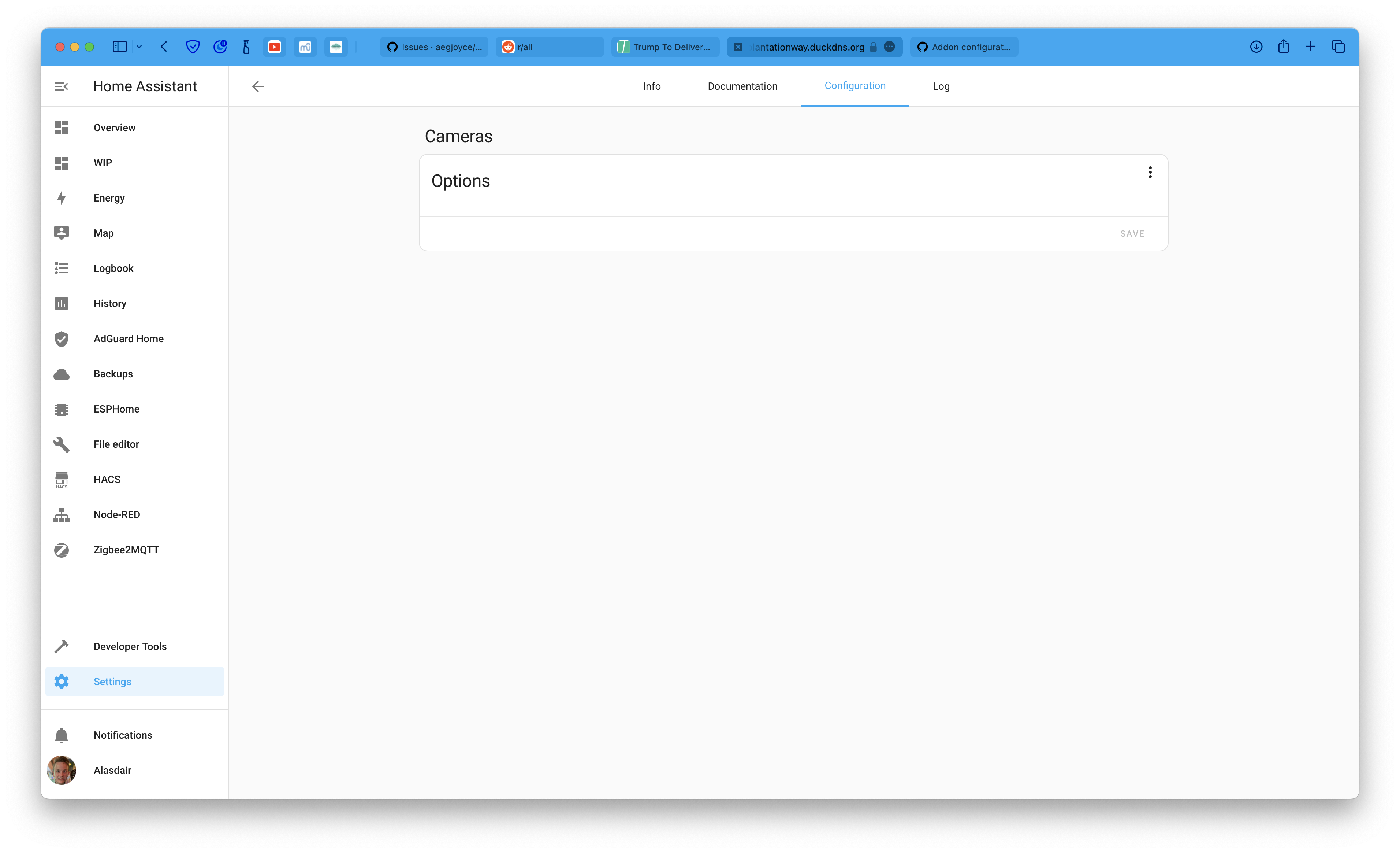 Addon configuration option/array seems to be broken · Issue #14972 · home-assistant/frontend ...