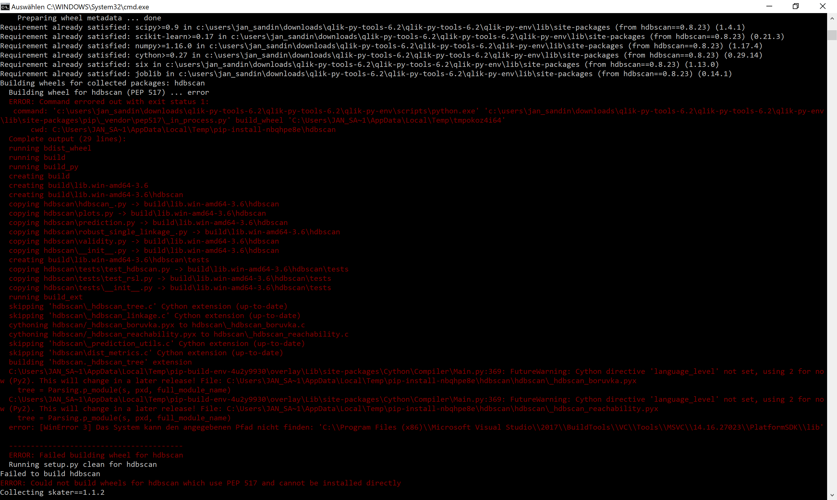 Multiple Errors Running Qlik Py Init · Issue 81 · Nabeel Ozqlik Py Tools · Github