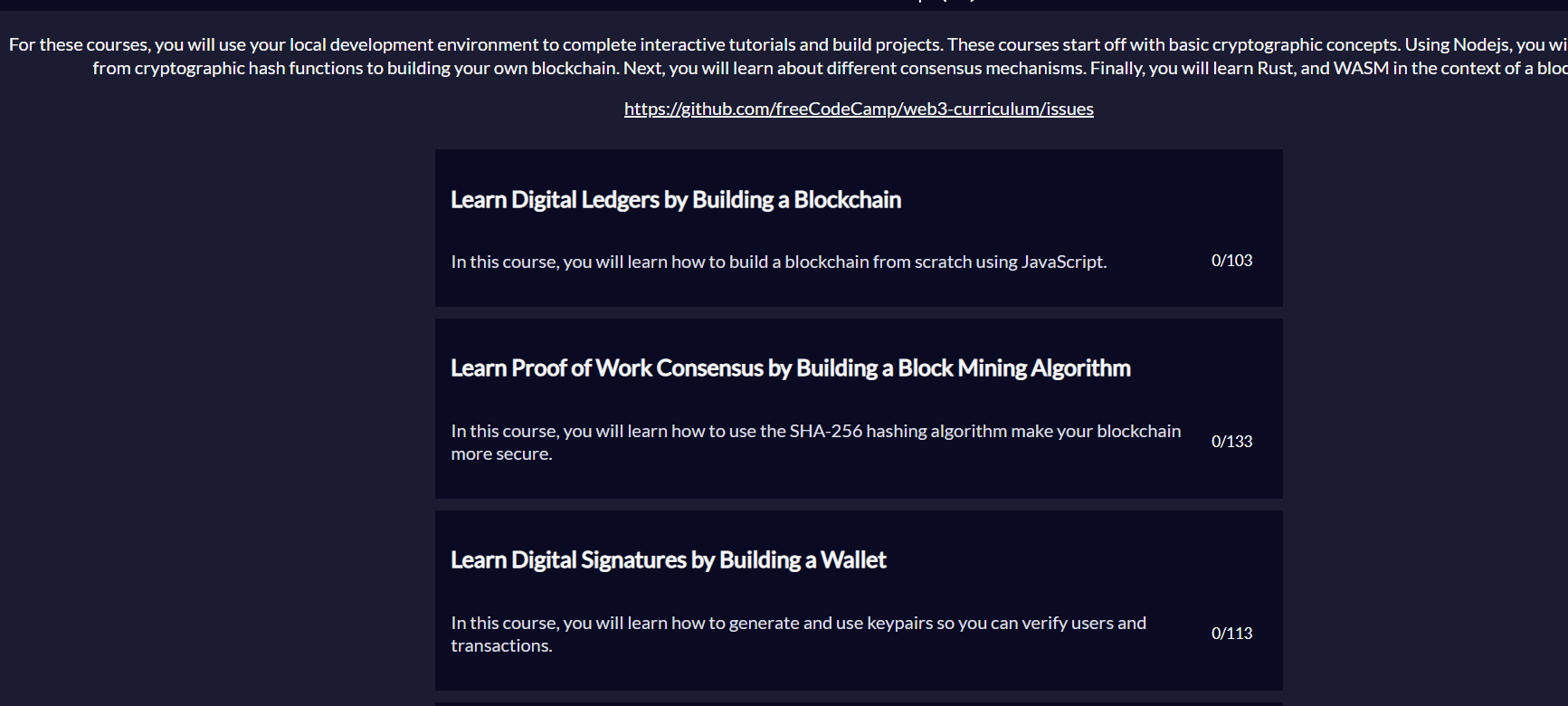 [HELP]: Unable to build the Docker file · Issue #86 · freeCodeCamp/web3-curriculum · GitHub