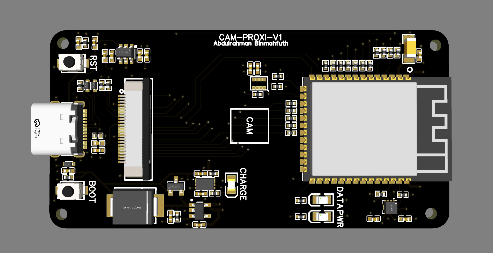 GitHub - abinmahfuth/ESP32-CAM-PROXI: ESP32-S3 based developement board ...