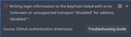 Keyring will not start in WSL · Issue #617 · microsoft/wslg · GitHub