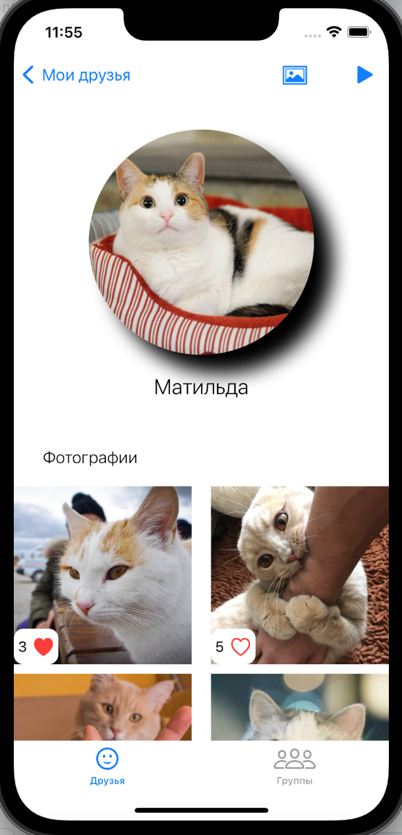 GitHub - Golubeykov/like-vk-app: Приложение является клиентом ко VKontakte (используется rest ...