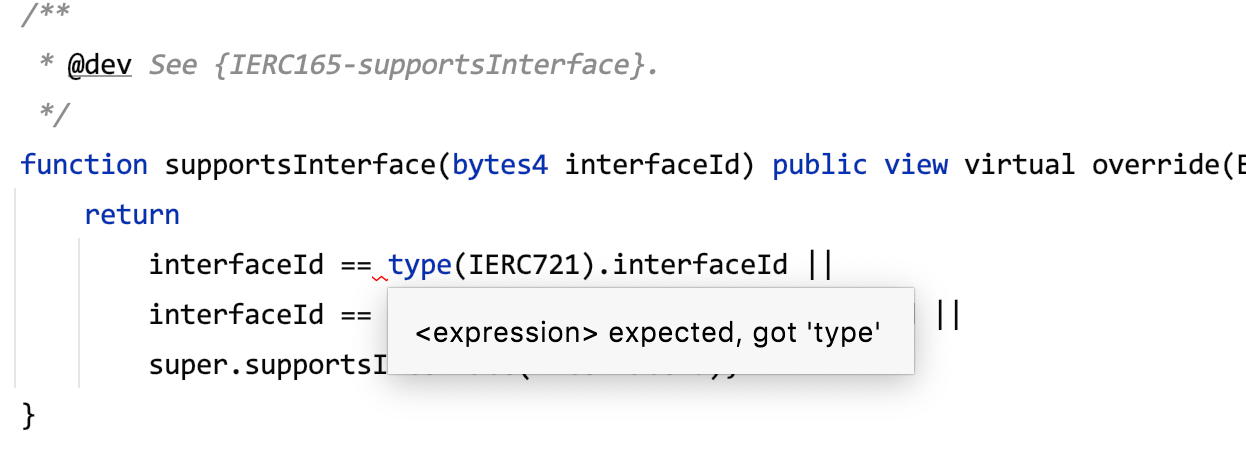 Support Typex Expressions · Issue 263 · Intellij Solidityintellij Solidity · Github 