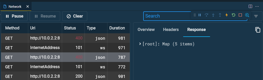 Network Response "Copy to Clipboard" doesn't work · Issue #5192 · flutter/devtools · GitHub
