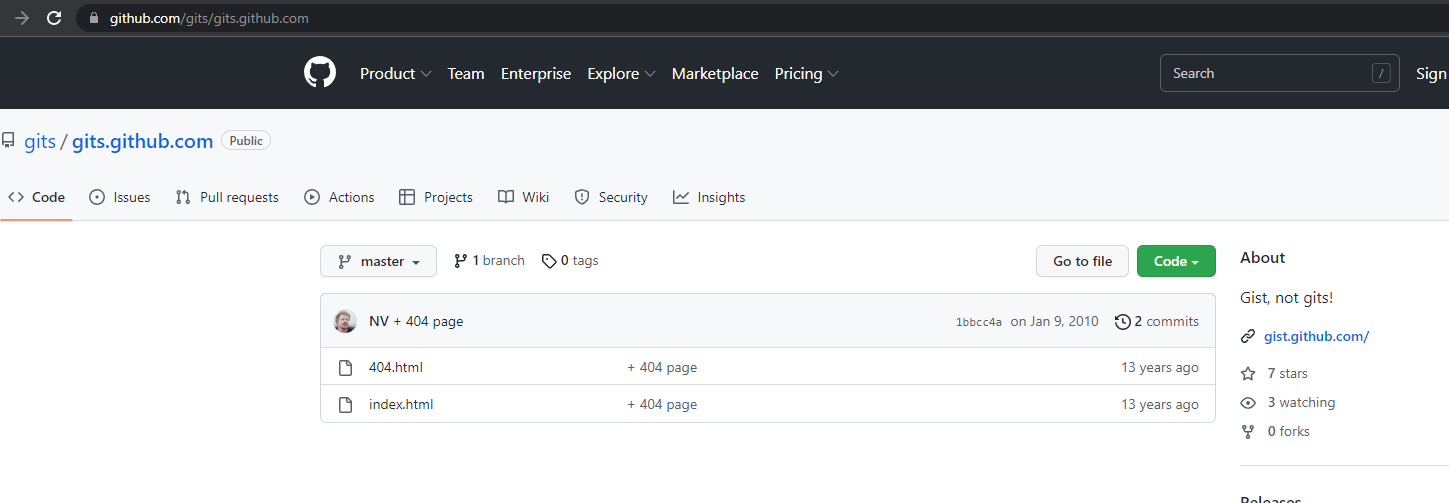 Redirect gits.github.com to gist.github.com · community · Discussion #27519 · GitHub