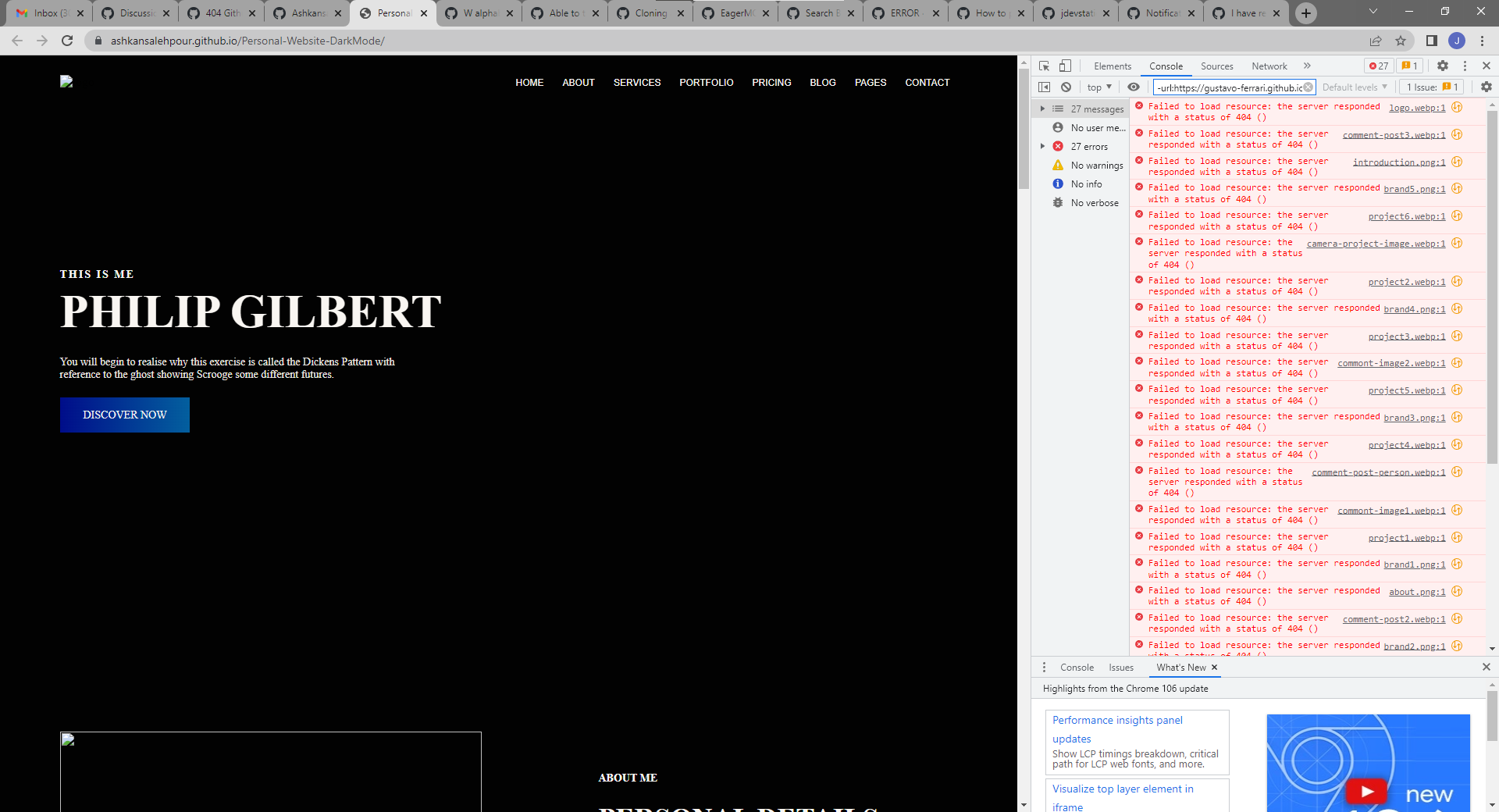 404 Github url error · community · Discussion #36491 · GitHub