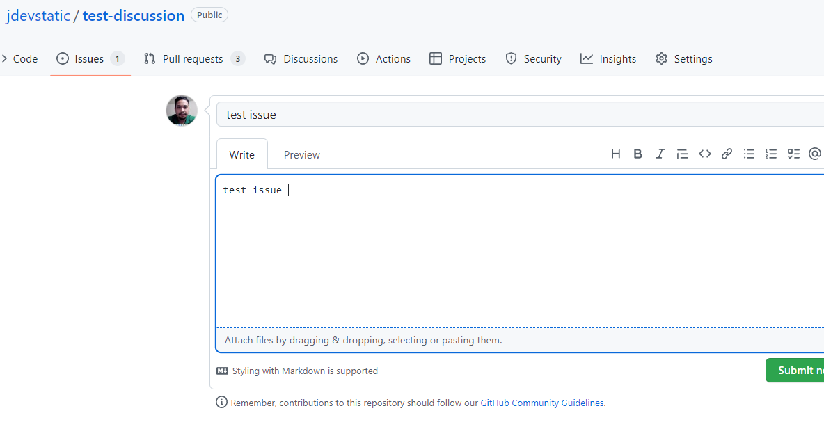 can not create issues under all repos in my account · community · Discussion #37460 · GitHub
