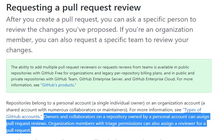 How to set reviewers for an issue in github projects · community ...