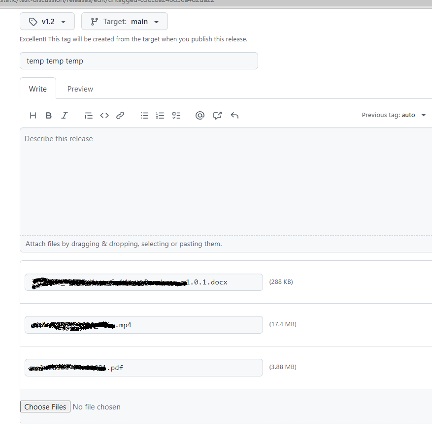 Release file(s) cannot uploaded · community · Discussion #40734 · GitHub
