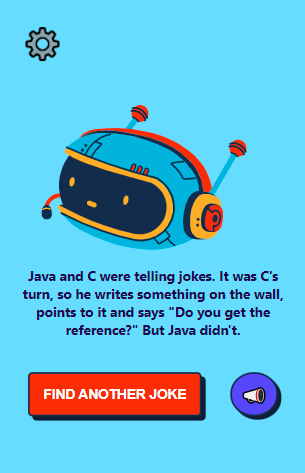 GitHub - vanecordero/Robot-joke: 🤖 Web development Joke telling bot ...