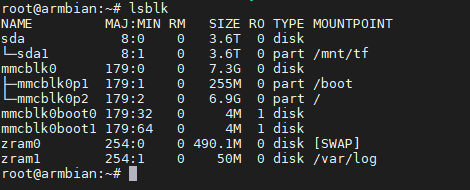 UNT403A使用"armbian-swap 1"创建交换内存失败 · Issue #755 · ophub/amlogic-s9xxx-armbian · GitHub