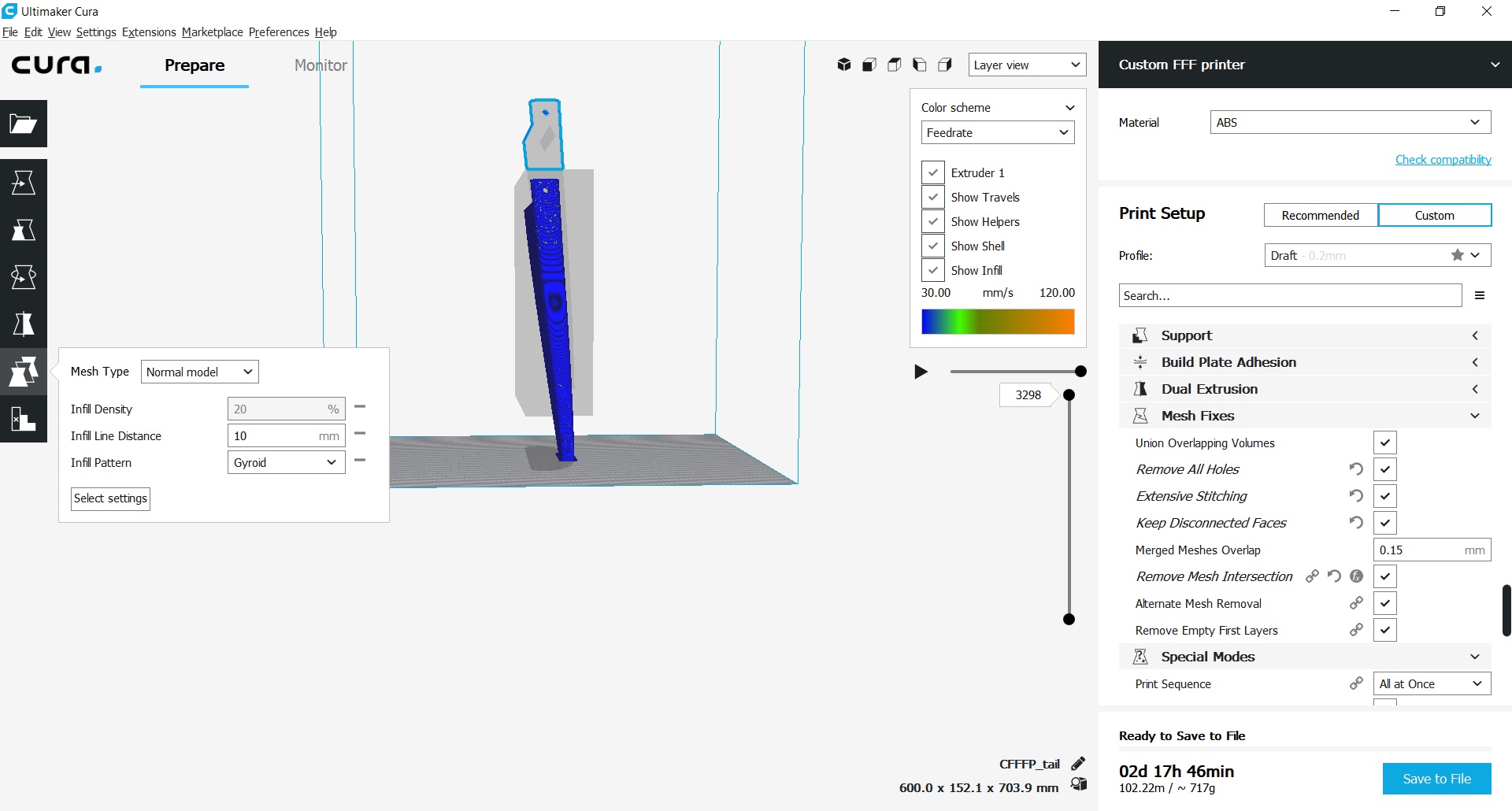 Infill Mesh Issue · Issue 5228 · Ultimakercura · Github 