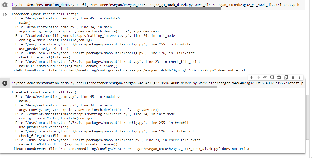 Checkpoint File Folder Error · Issue #385 · open-mmlab/mmagic · GitHub