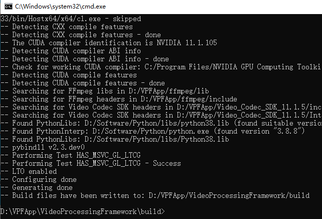 GitHub - Inano11/Windows_VPF_Compile: Windows10 VideoProcssingFramework Compile Step. Use GPU ...