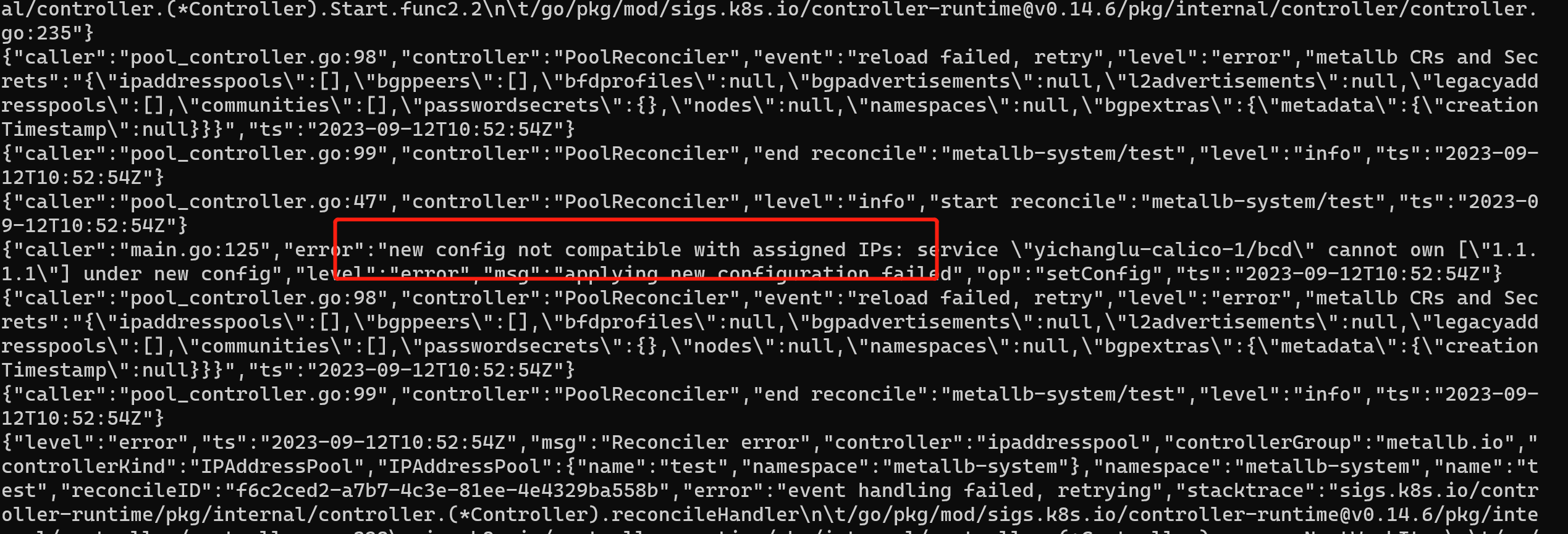 loadbalancer service create with ip in ippool that is deleted · Issue #2076 · metallb/metallb ...