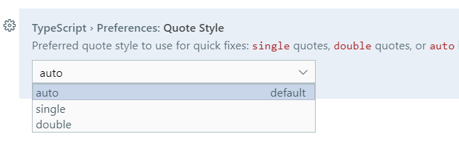Support `javascript.preferences.quoteStyle` as a language specific ...