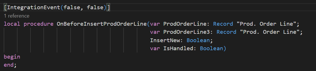 codeunit "Create Prod. Order Lines" event OnBeforeInsertProdOrderLine · Issue #11937 · microsoft ...