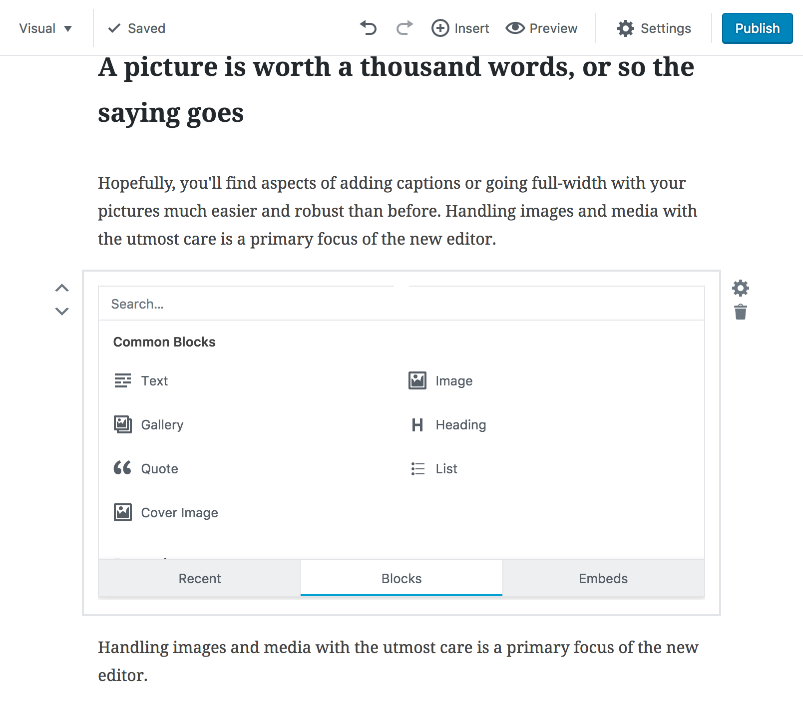 Inline Inserter? · Issue #2061 · WordPress/gutenberg · GitHub