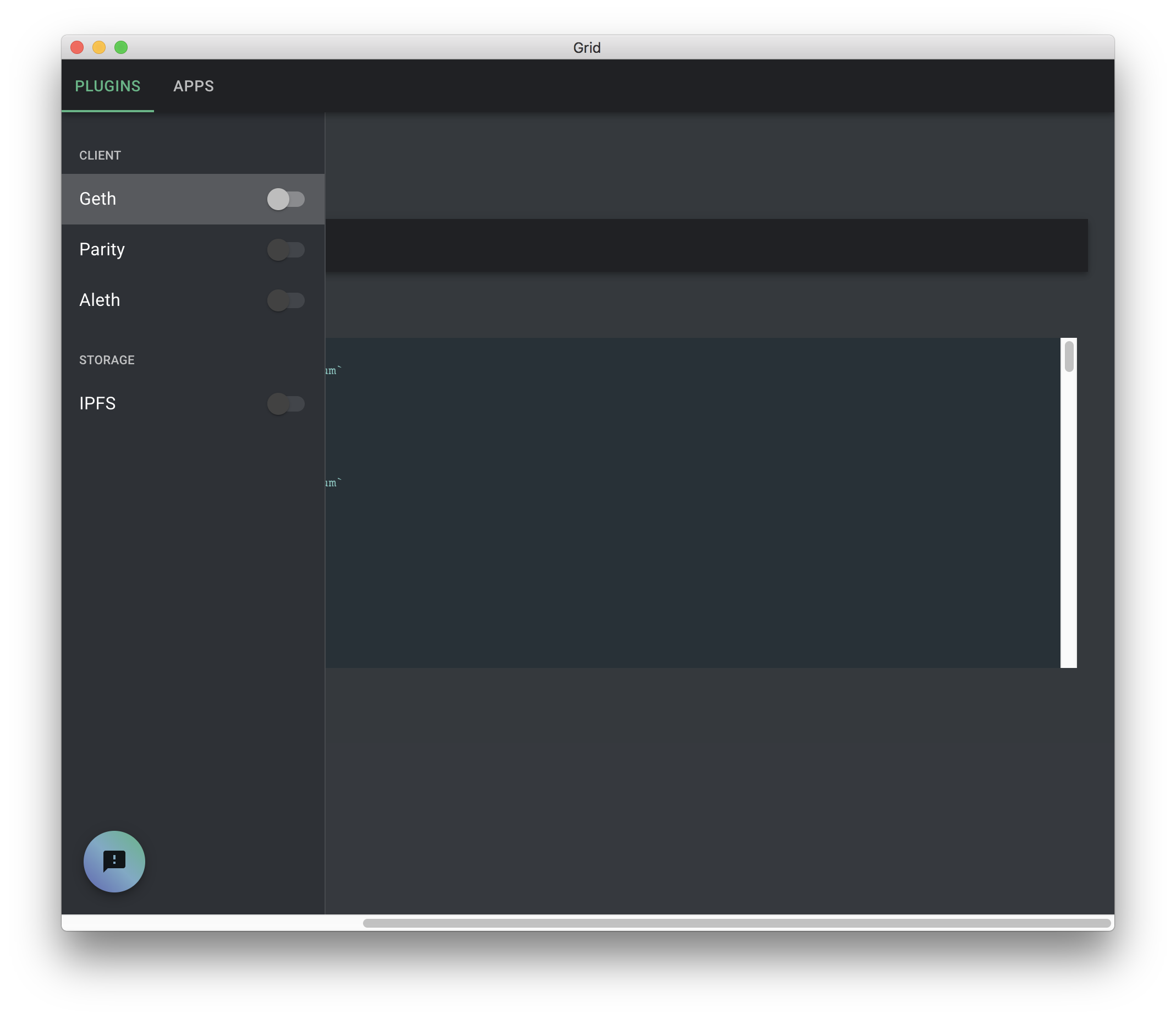 Prevent side-scrolling on grid-ui · Issue #373 · ethereum/grid · GitHub