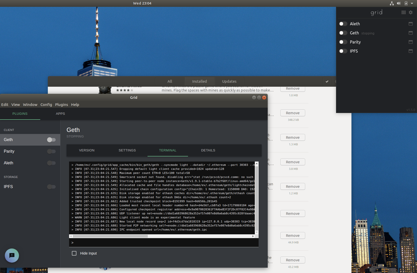 Ui State Hangs On Stopping · Issue 404 · Ethereumgrid · Github