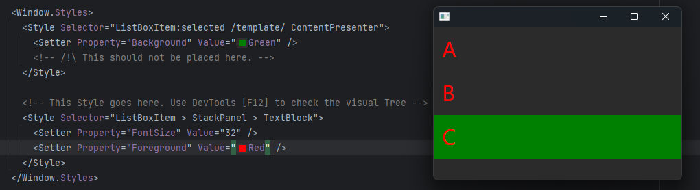 How to achieve nested style changes? · AvaloniaUI Avalonia · Discussion #10519 · GitHub