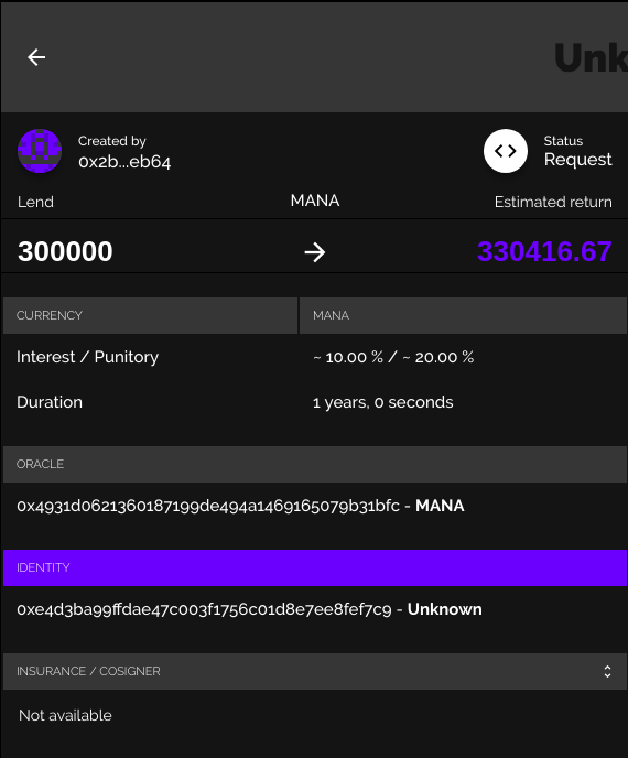 Request duration only visible on card, not in detail · Issue #146 · rcnfinance/rcn-loans · GitHub