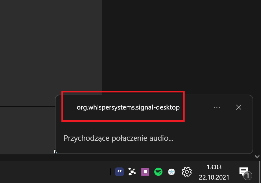 Windows 11 | App label is missing in the notification headline · Issue #5598 · signalapp/Signal ...
