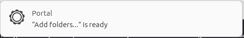 Folder Selection Has Padding And Popup In Ubuntu 23 04 · Issue 13576 · Avaloniaui Avalonia · Github