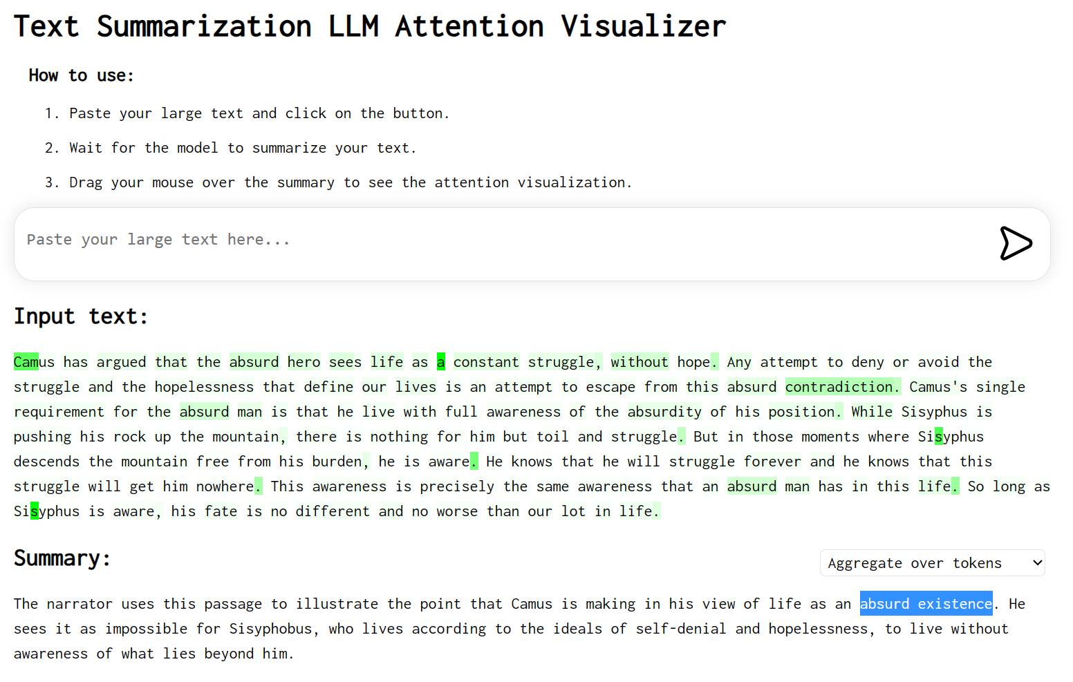 Github Dimasiksonattention Visualizer Visualize The Attention Between The Input And Output