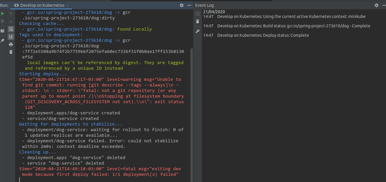 Error: could not stabilize within 2m0s: context deadline exceeded · Issue #2749 ...
