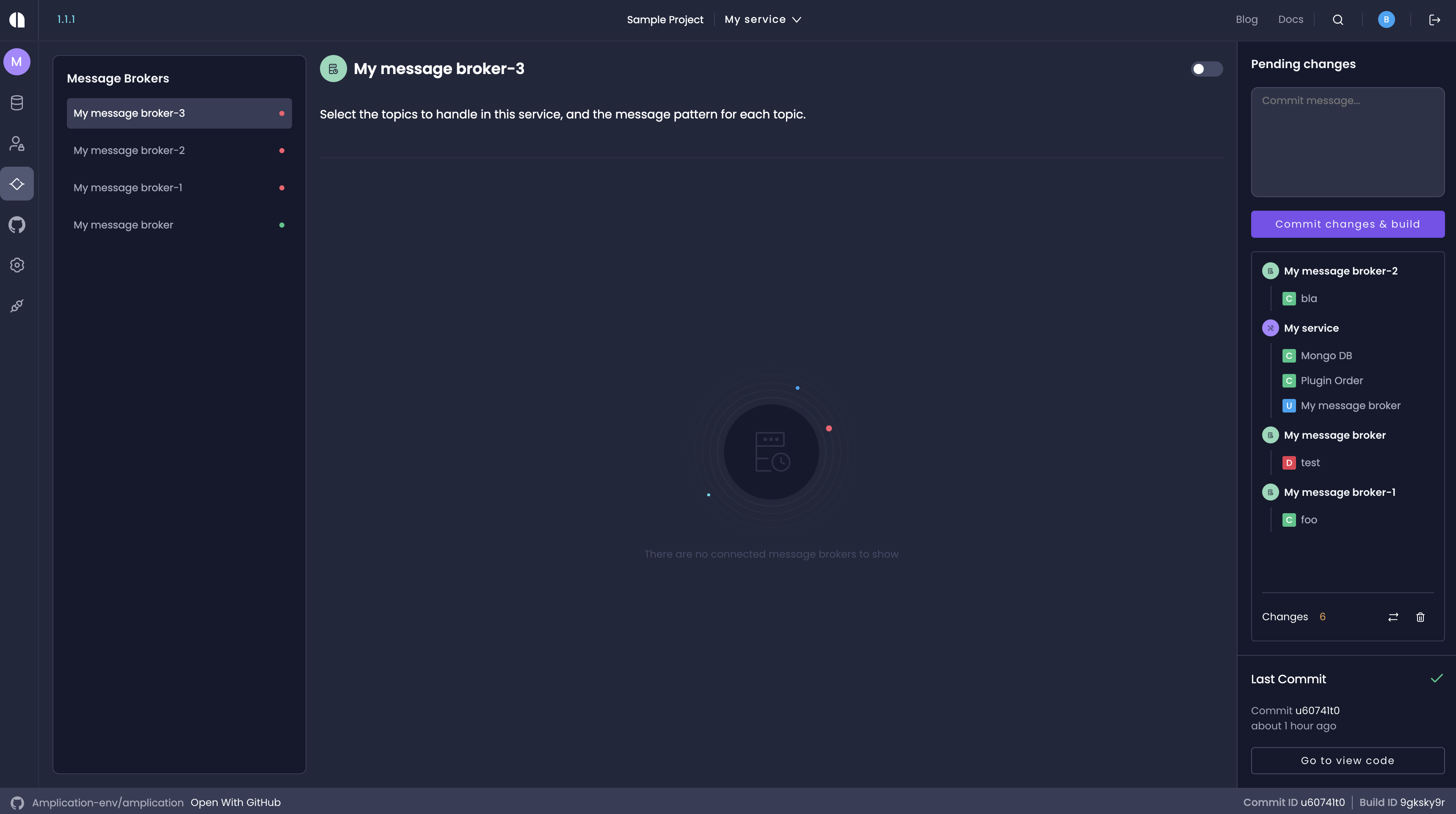 🐛 Bug Report: Message broker - UI Issues · Issue #3932 · amplication/amplication · GitHub