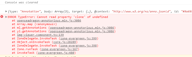 Annotorious getSelected throws error after delete · Issue #118 · annotorious/annotorious · GitHub