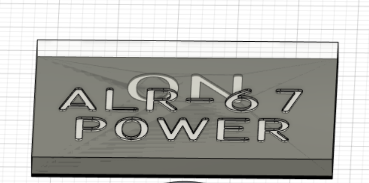 Text on RWR CONTROL LEGEND COVER, ALR-67 PWR vs Legend plate · Issue ...