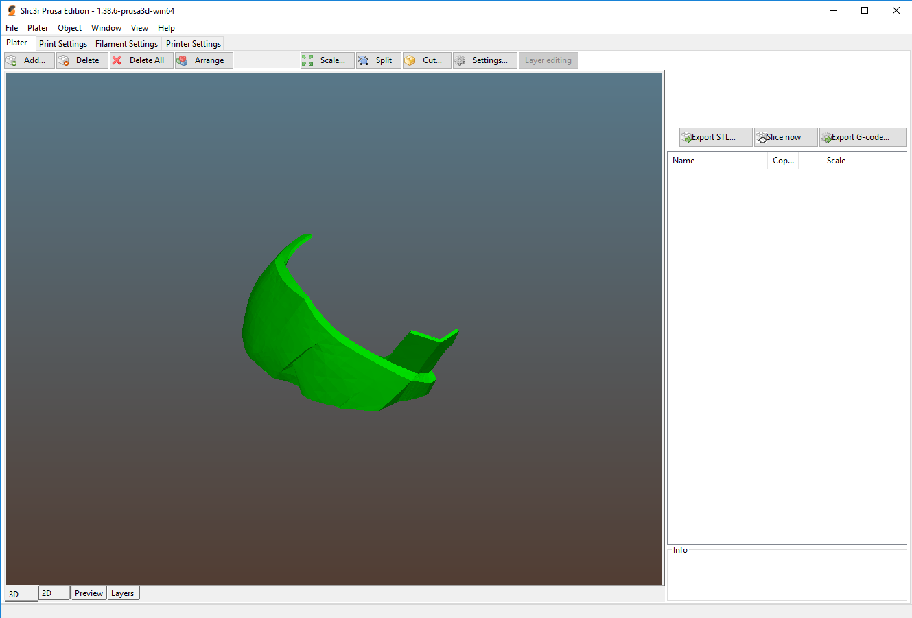 3D render window running slowly after windows update · Issue #799 ...