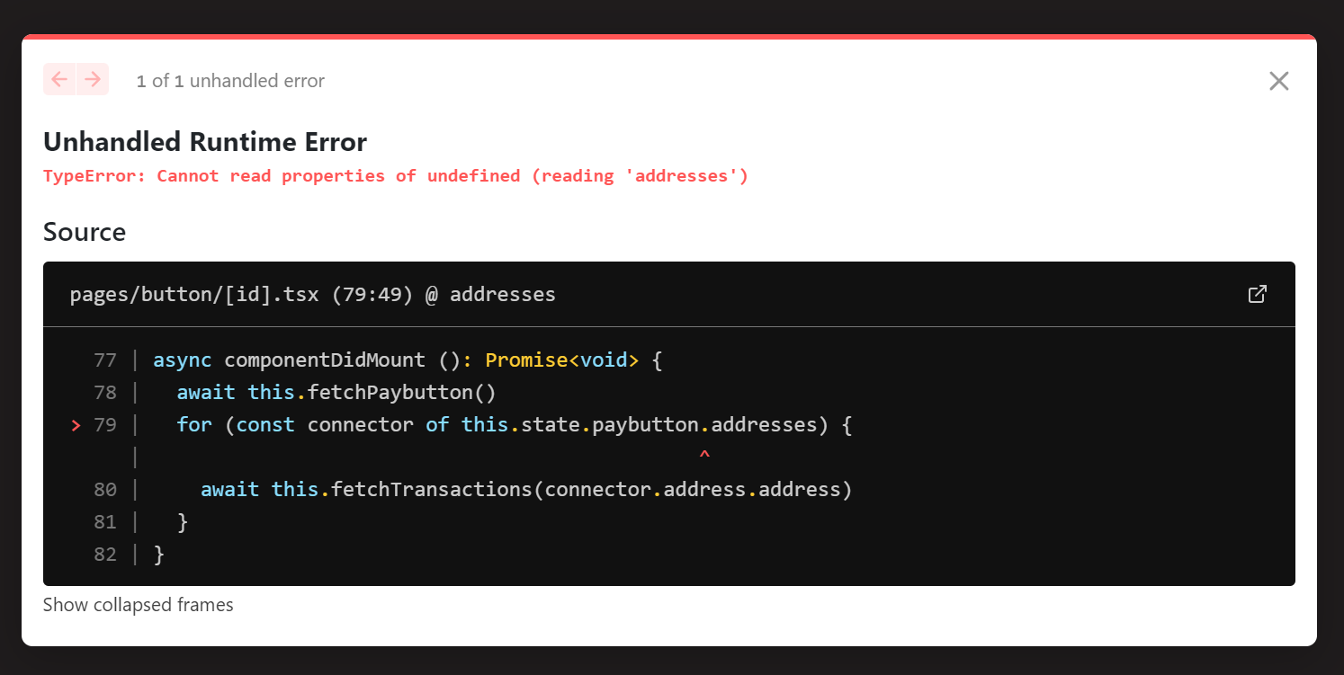 Paybutton view not working · Issue #433 · PayButton/paybutton-server · GitHub
