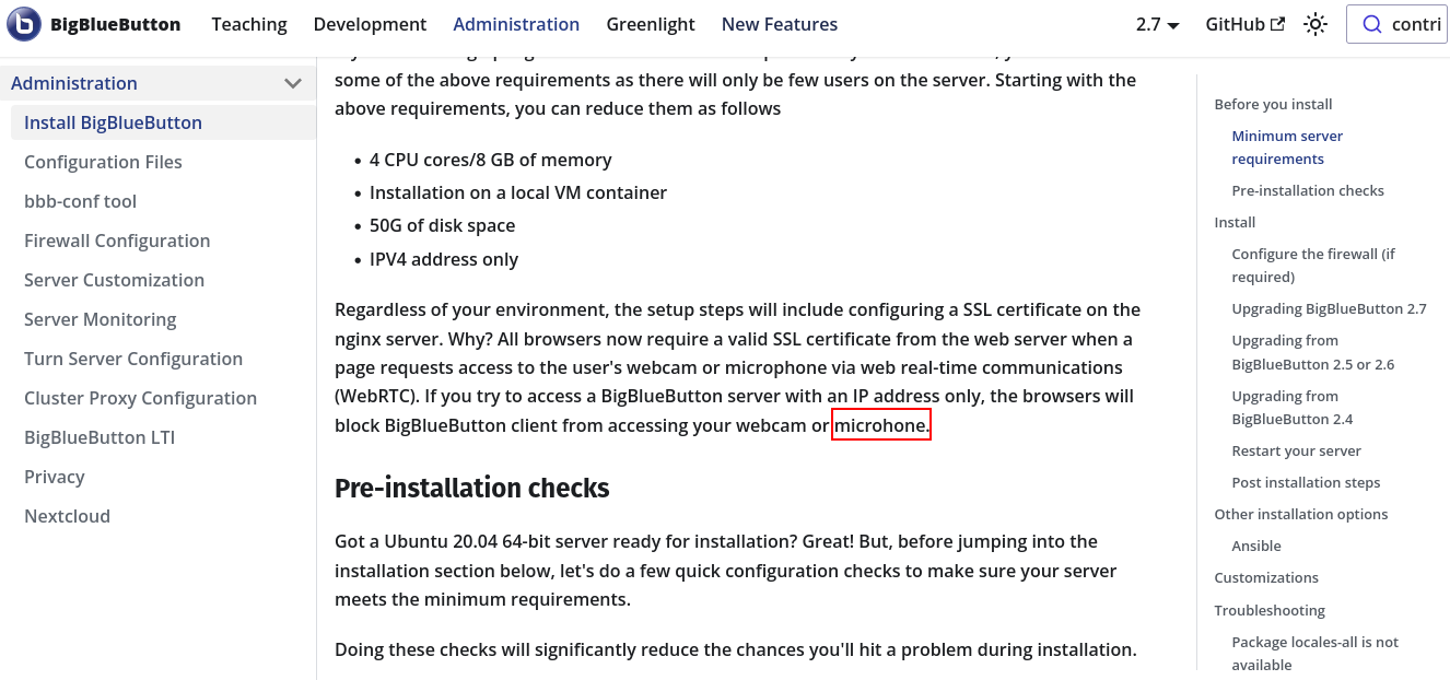 Typo in Install page · Issue #18963 · bigbluebutton/bigbluebutton · GitHub